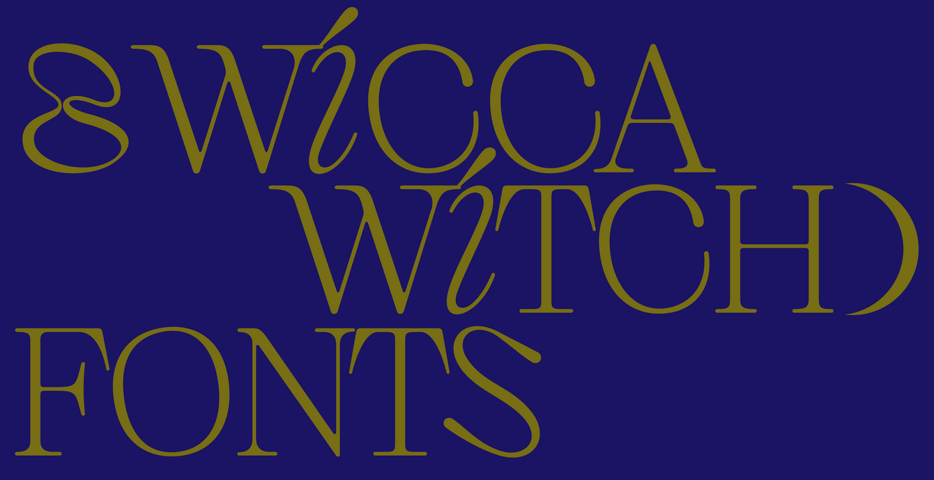 8 Hipster witch fonts – Mojomox