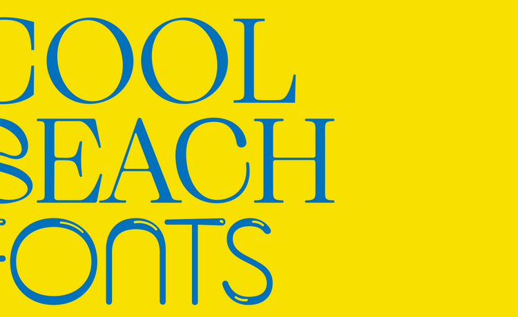 10 Cool beach fonts – Mojomox