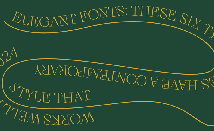 Elegant fonts for 2024 – Mojomox