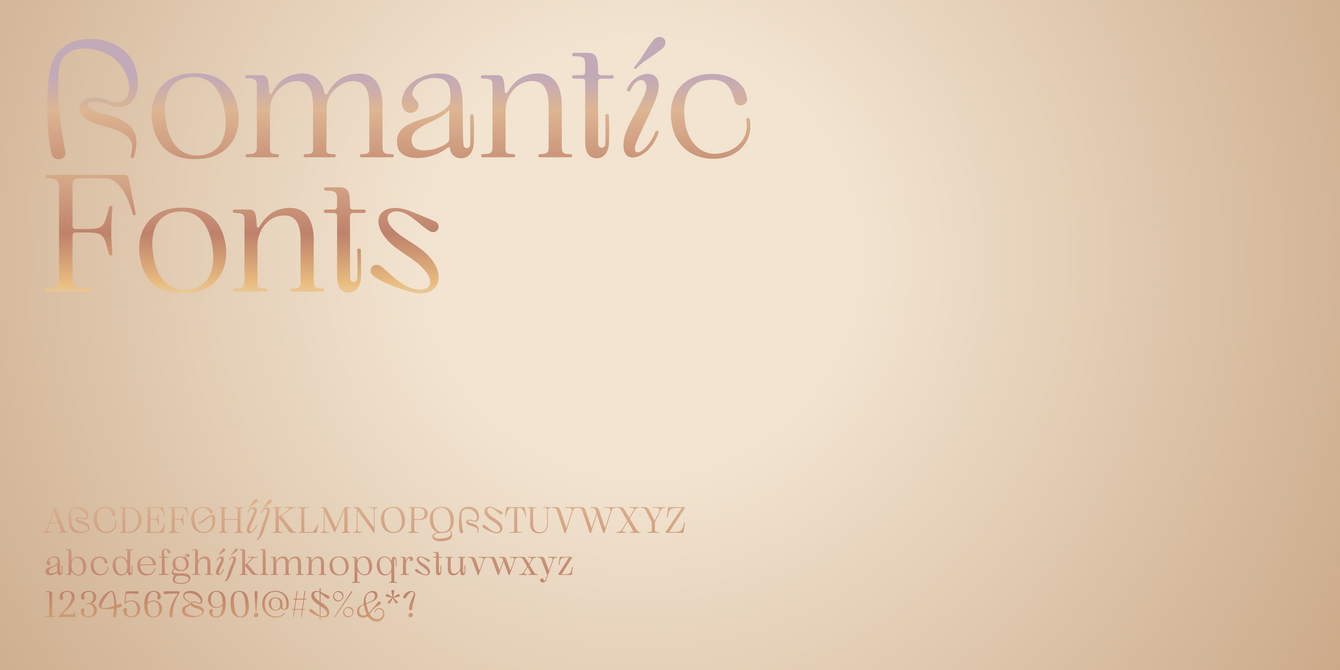 8 Romantic fonts for being in love year-round – Mojomox