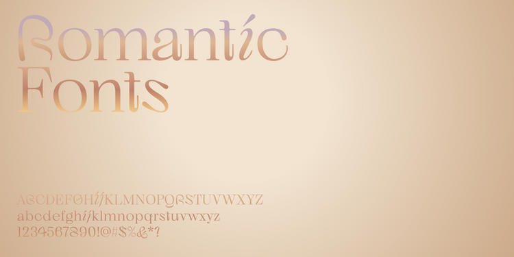 8 Romantic fonts for being in love year-round – Mojomox
