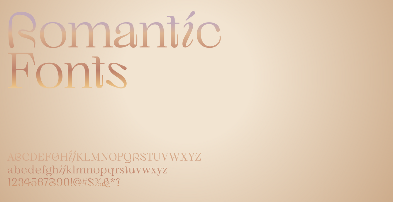 8 Romantic fonts for being in love year-round – Mojomox