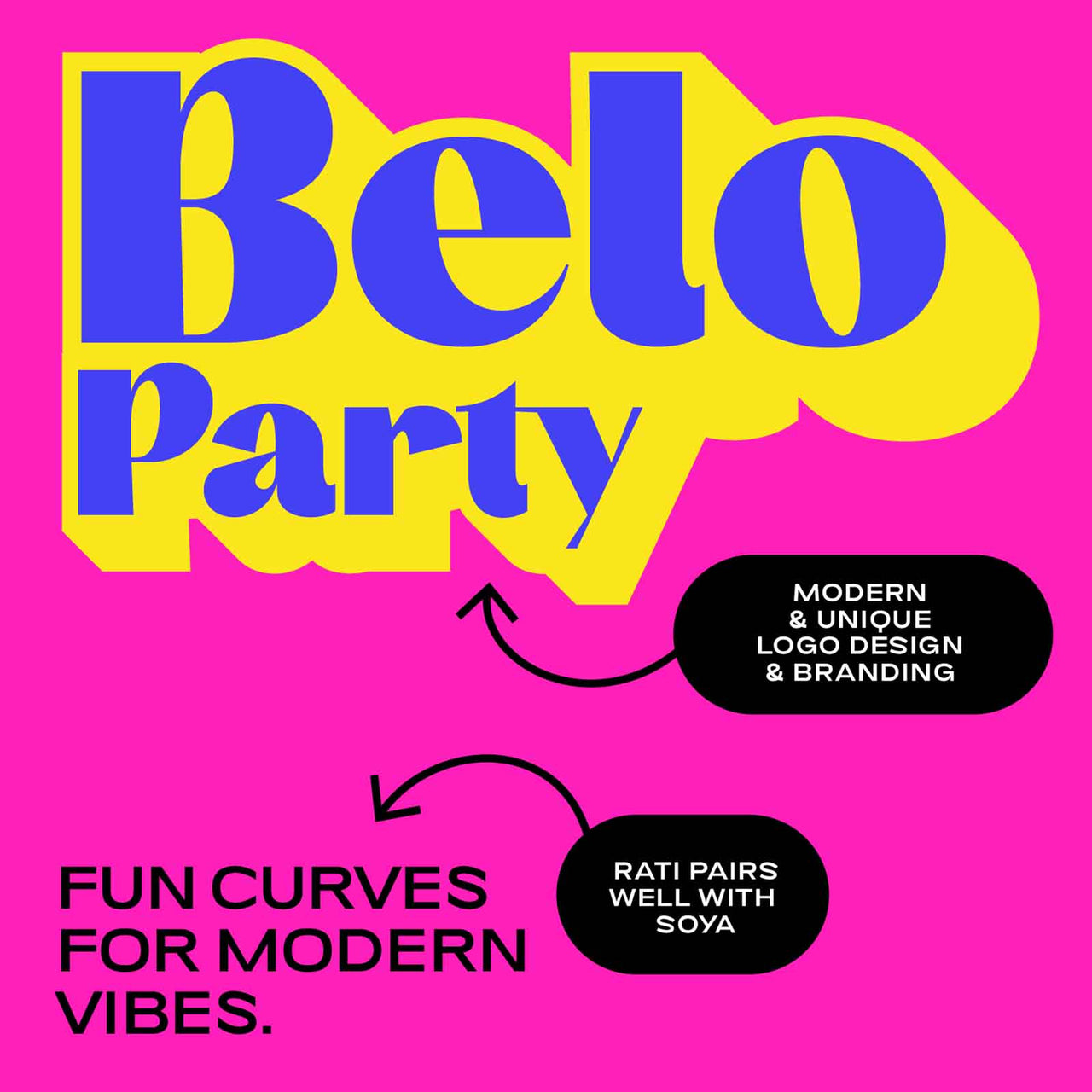 Rati—Friendly sans-serif font for modern, edgy branding – Mojomox