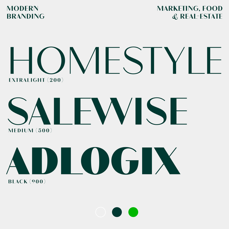 Roma—Sans-serif contrast typeface – Mojomox
