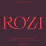 Rozi—Strong, unique serif font for elegance – Mojomox