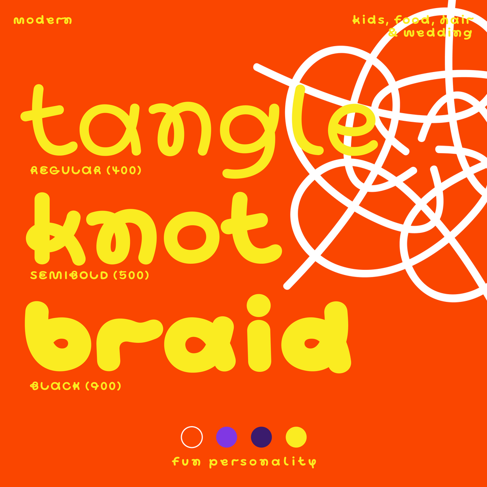 Lace Rounded—Noodle Font (Rounded, Handwritten Line Font) – Mojomox