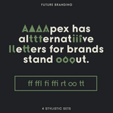 Apex—Bold and pointy sans-serif font with sharp alts – Mojomox